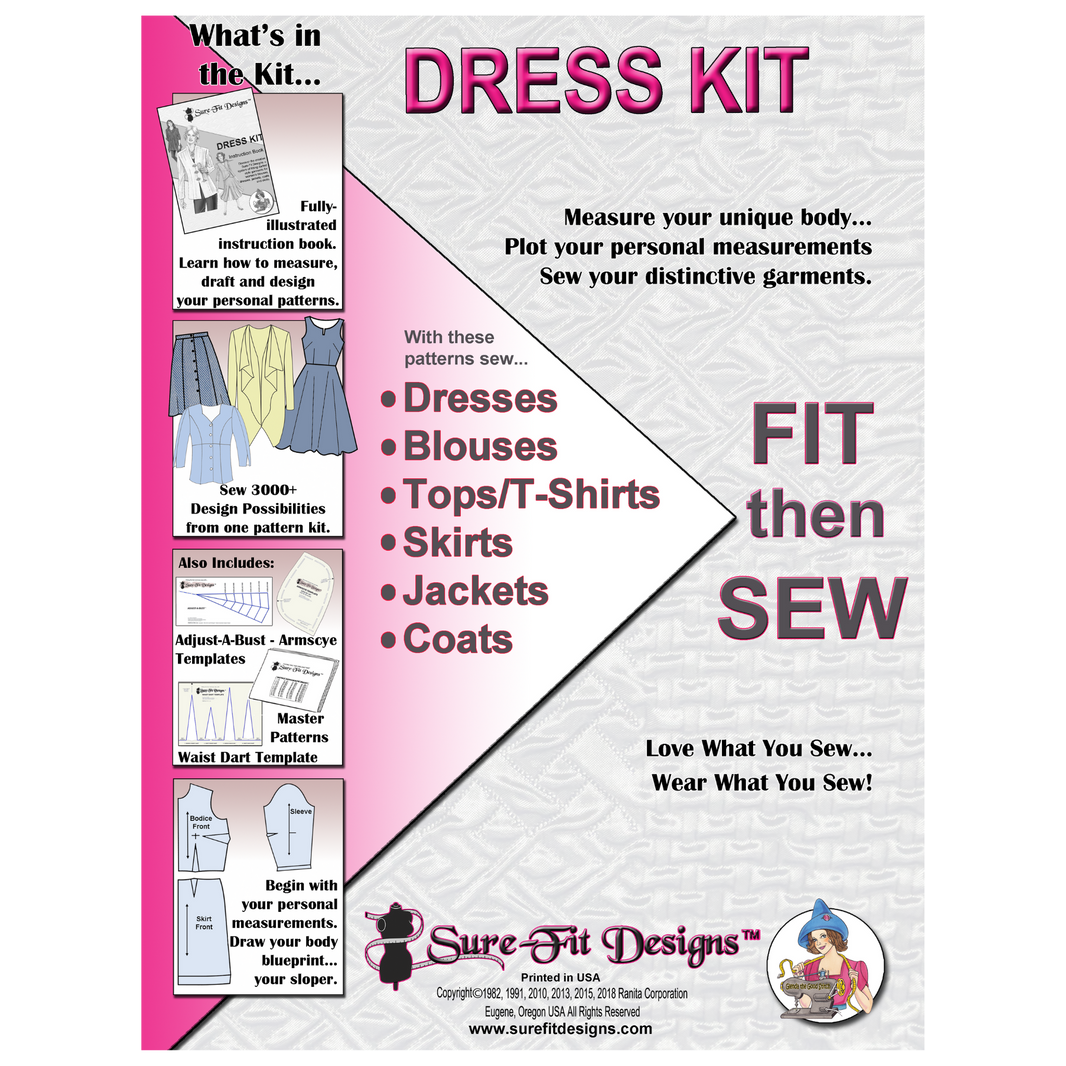 Pattern Making Kits & Learn Expert Fitting -Sure Fit Designs Canada